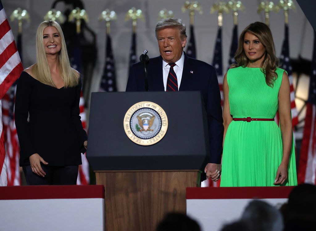 Melania Trump Goes Viral For Vicious Side-Eye To Ivanka