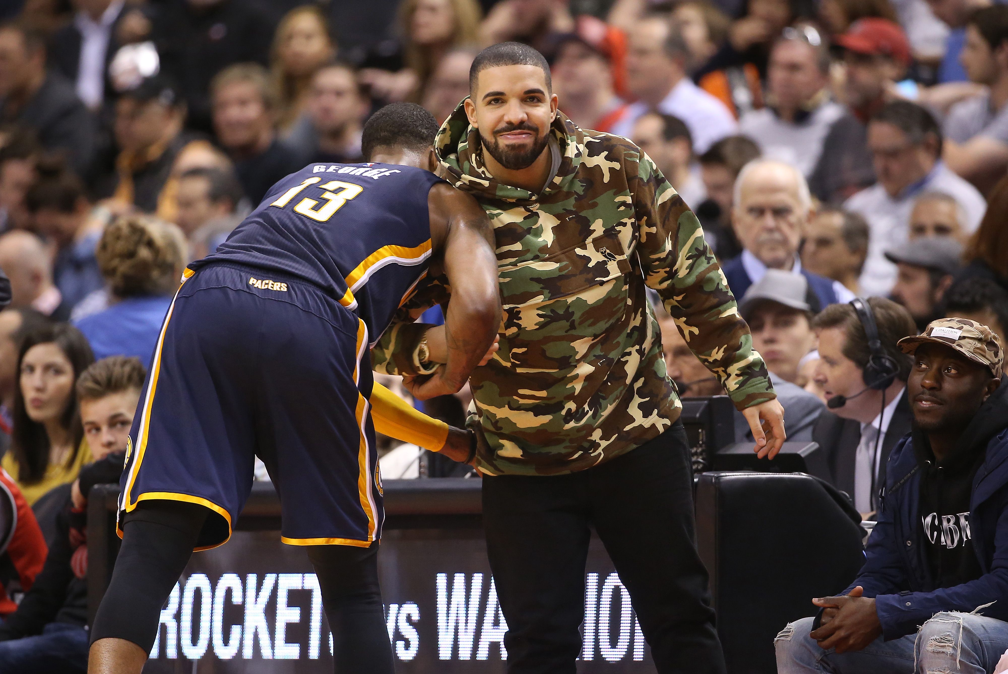 Drake & Tory Lanez Spotted Playing Basketball In Miami