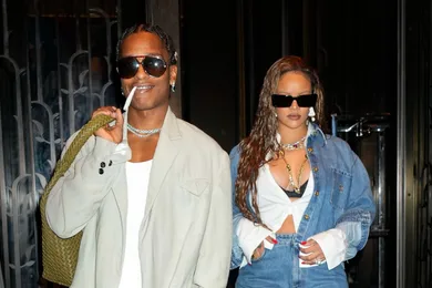Rihanna & ASAP Rocky Dress To Impress For NYC Date Night