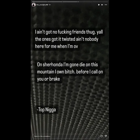 NBA YoungBoy's "Decided 2" Album Preceded By Cryptic IG Message: "I Ain ...