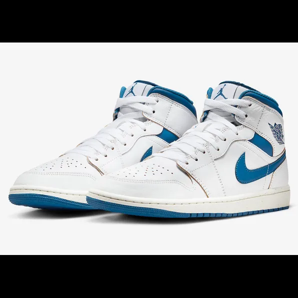 Air Jordan 1 Mid “Industrial Blue” Officially Unveiled