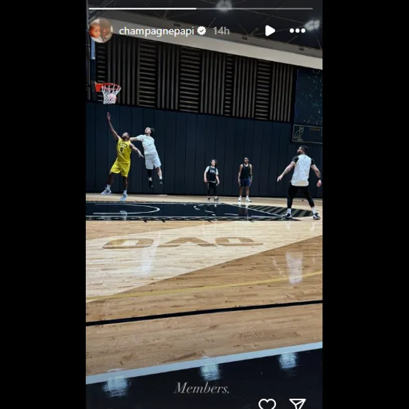 Drake Back On The Basketball Court As Kendrick Lamar Beef Concludes