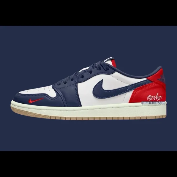 Air Jordan 1 Low OG “Howard University” Gets Updated First Look