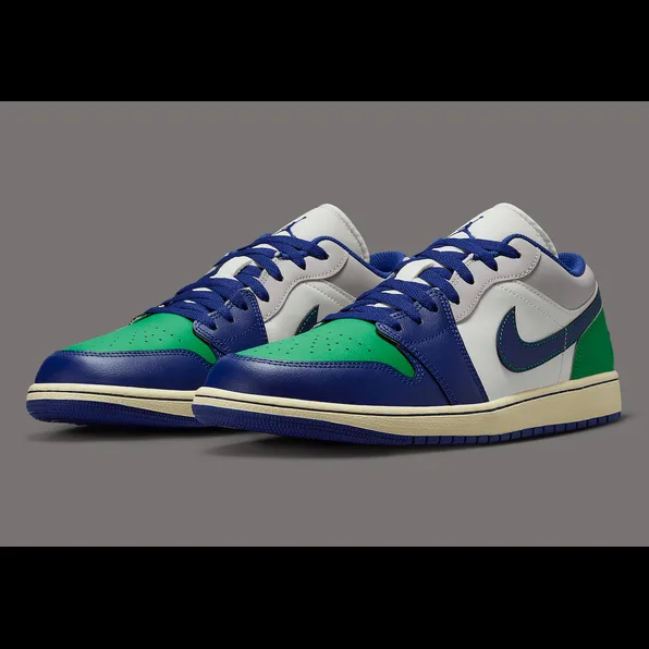 A Fresh Look At The Air Jordan 1 Low “Seahawks” Colorway