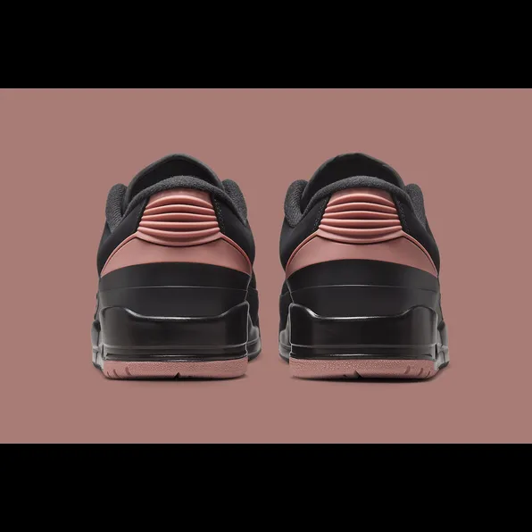 This Air Jordan 2/3 “Black Rust Pink” Mixes Minimal And Bold