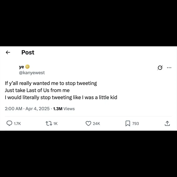 Kanye West Reveals The Only Thing That Would Make Him Stop His Bigoted ...