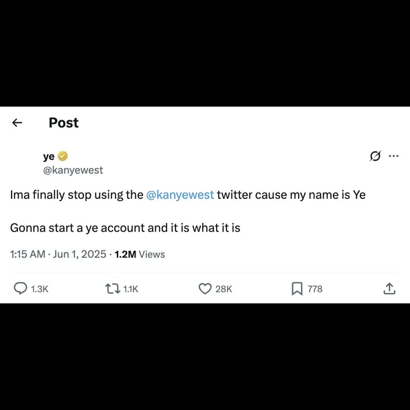 Kanye West Fans Demand "Ye" Twitter User Hand Account Over