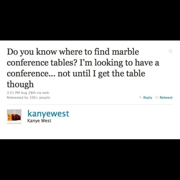 Kanye West's 25 Best Tweets