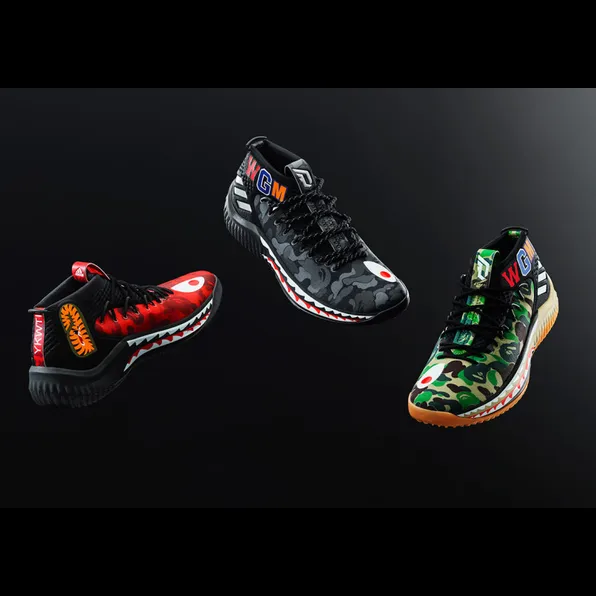 Adidas Unveils Bape x Dame 4 Collab For All-Star Weekend