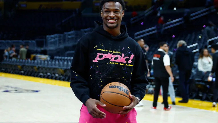 Bronny James Jr. Reps Chrome Hearts For Senior Prom