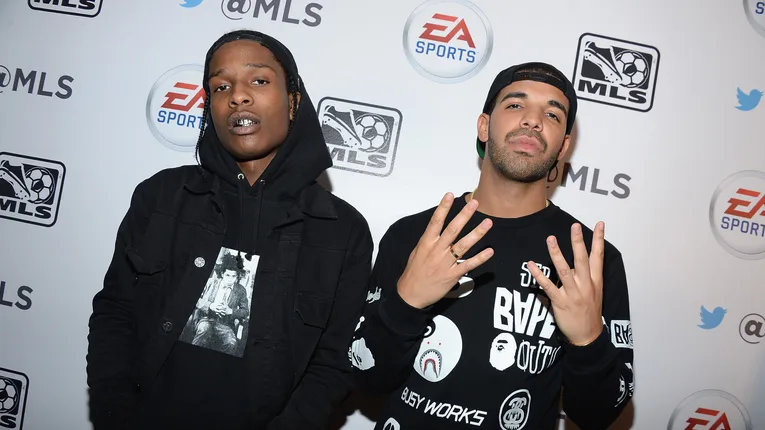 ASAP Rocky Might've Issued Drake Response On Kid Cudi's New Album "INSANO"
