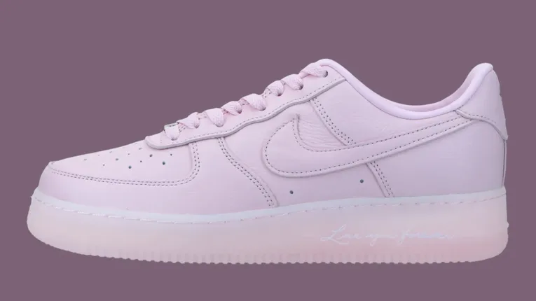 New Images Of The NOCTA x Nike Air Force 1 Low “Pink Foam” Surface