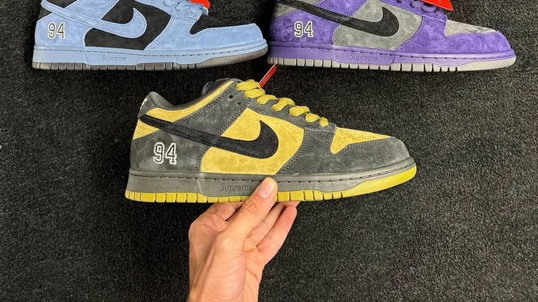 Complete Look At Supreme x Nike Dunk Low Collection