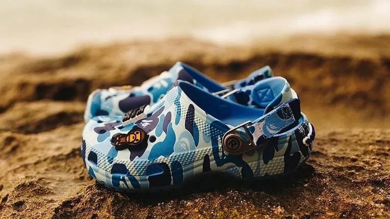 BAPE x Crocs Classic Clog Collection Brings Streetwear to Comfort