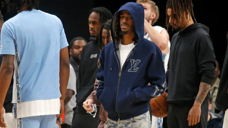 Ja Morant Returns In Iced Out Swarovski x Nike Ja 3s