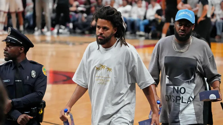 J. Cole Didn't Sound Amused When Asked About Drake's "ICEMAN"