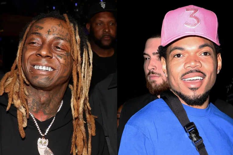 Lil Wayne And Chance The Rapper Spotted In The Studio