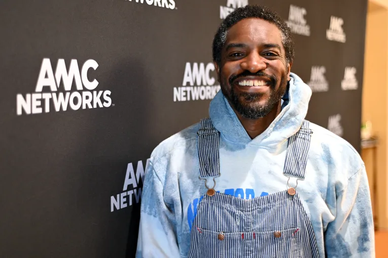Andre 3000 Spotted In Japan With His Giant Flute