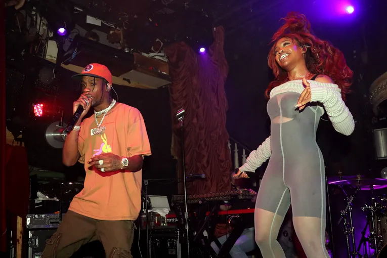 Travis Scott & SZA Reportedly Recording New Music Together