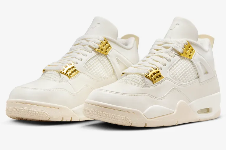 Air Jordan 4 “Metallic Gold” Gets Official Nike Photos