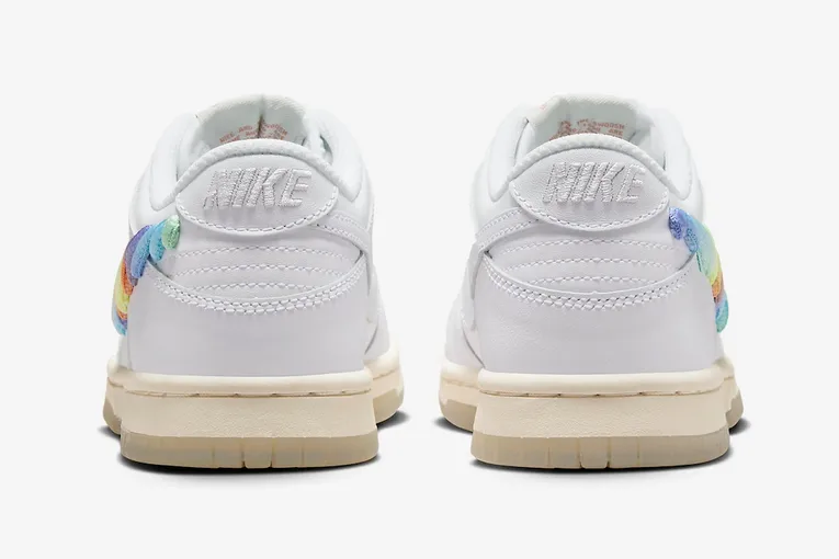 Nike Dunk Low GS “Rainbow Swoosh” Release Details Revealed