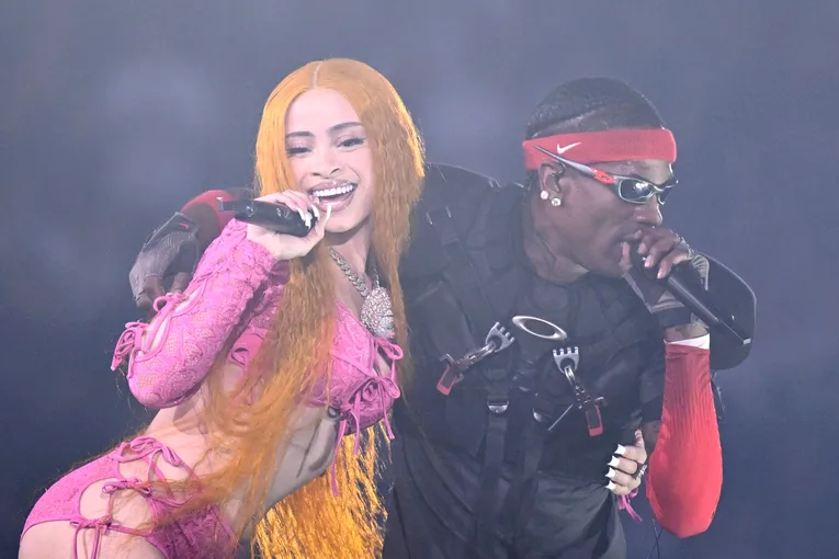 Ice Spice & Travis Scott Light Up NYC In New "Oh Shhh" Music Video