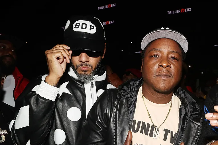 Swizz Beatz Impresses Jadakiss With Diamond-Encrusted Ruff Ryders Chain