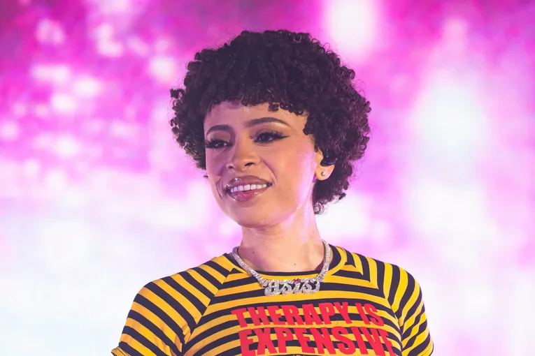 Ice Spice Supports Kim Kardashian At NYC SKIMS Store Opening