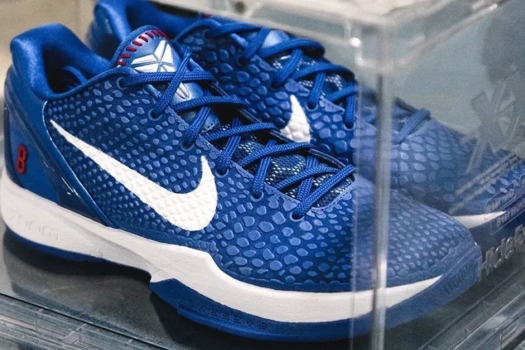 Detailed Photos Emerge Of The Nike Kobe 6 Protro “Dodgers”