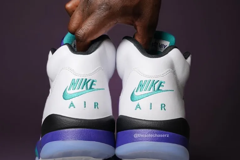 New Photos Surface Of The Air Jordan 5 OG “Grape”