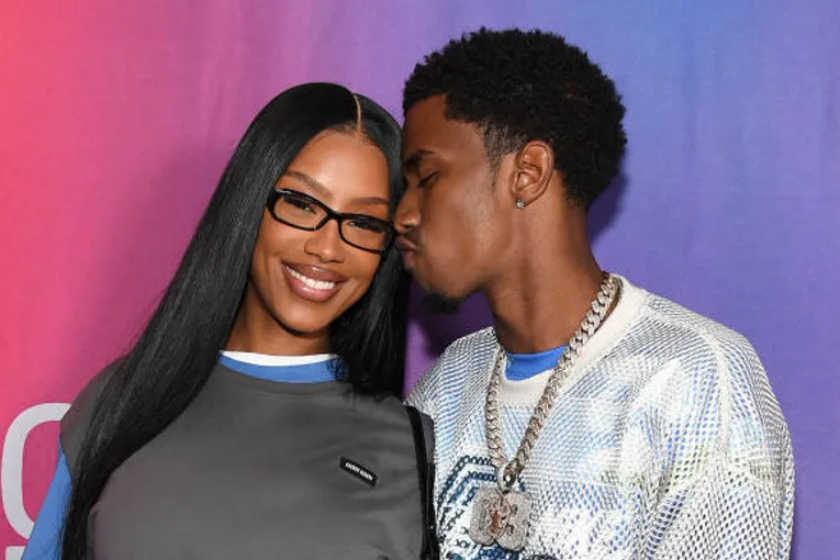 Christian Combs Supports Girlfriend Raven Tracy At Pop Up Show