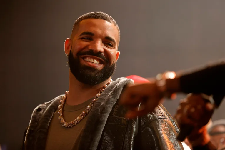 Drake Cheers As The Blue Jays Advance To The World Series