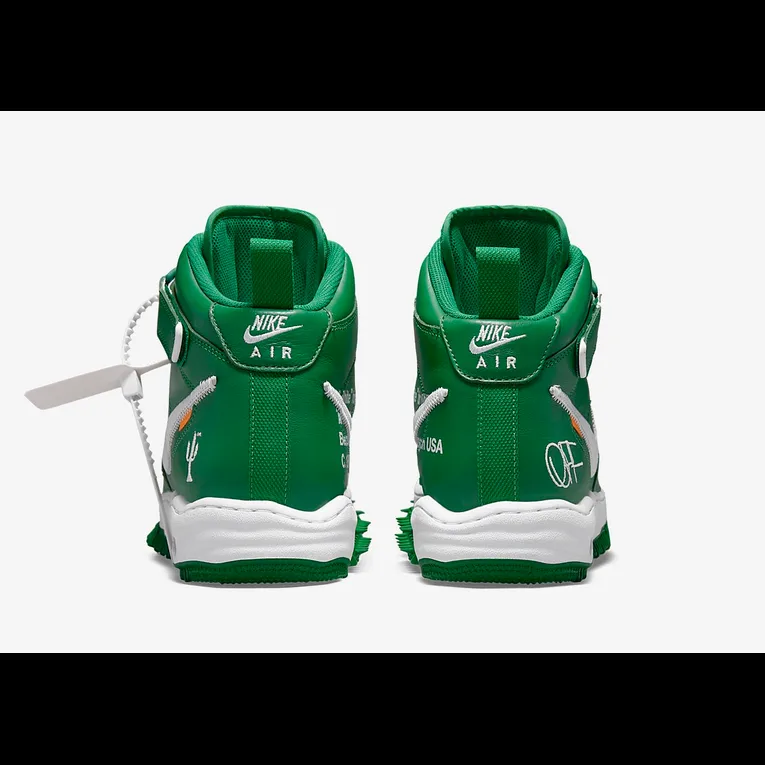 Off-White x Nike Air Force 1 Mid "Pine Green" Gets A Release Date