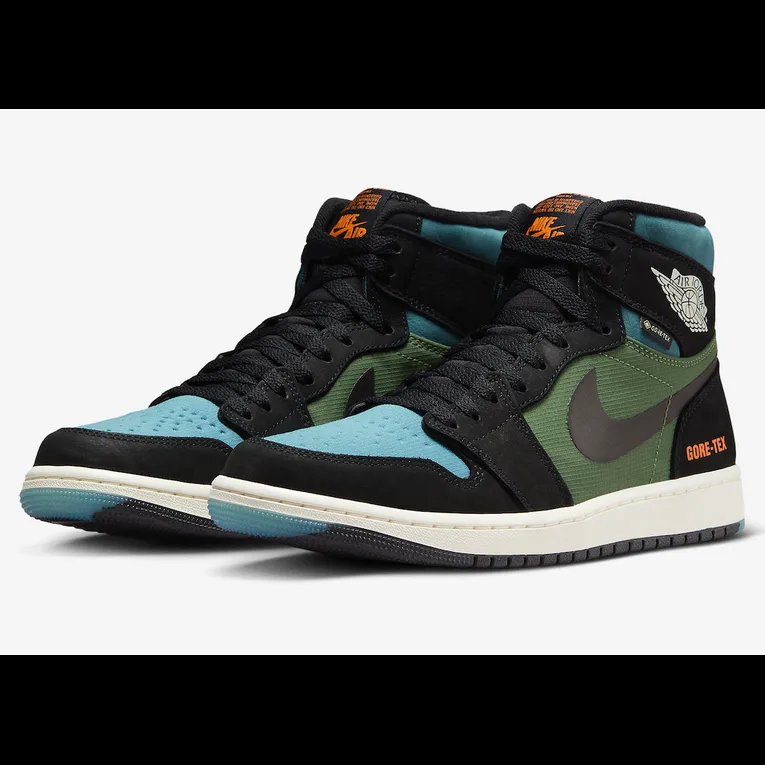 Air Jordan 1 Element Gore-Tex “Sky J Light Olive” Official Photos