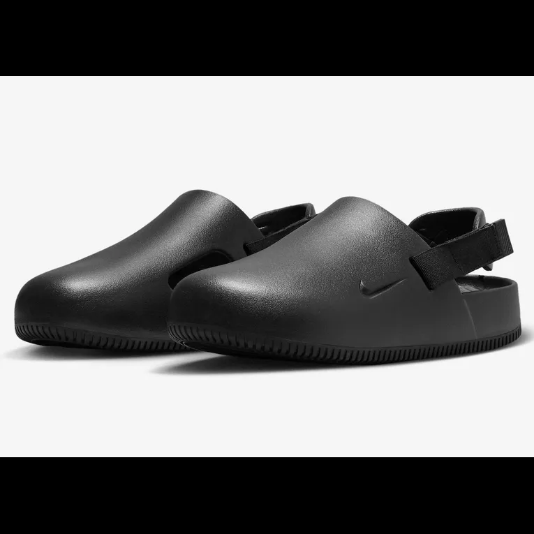 Nike Calm Mule "Black" Officially Unveiled