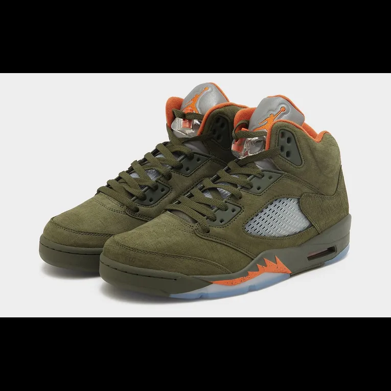 Air Jordan 5 “Olive” Officially Unveiled