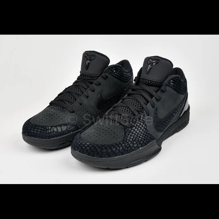 Nike Kobe 4 Protro “Black Mamba” Gets Detailed Photos