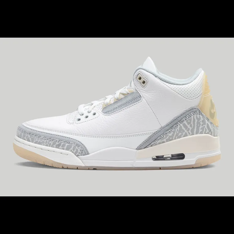 Air Jordan 3 Craft “Ivory” Official Photos Revealed
