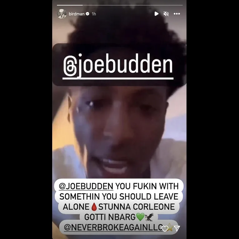 Birdman Issues A Warning To Joe Budden Amid NBA Youngboy Spat
