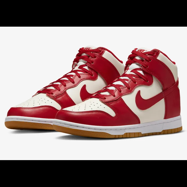 Nike Dunk High “Gym Red” Release Details Revealed