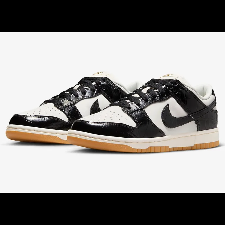 Nike Dunk Low “Black Croc” Officially Unveiled