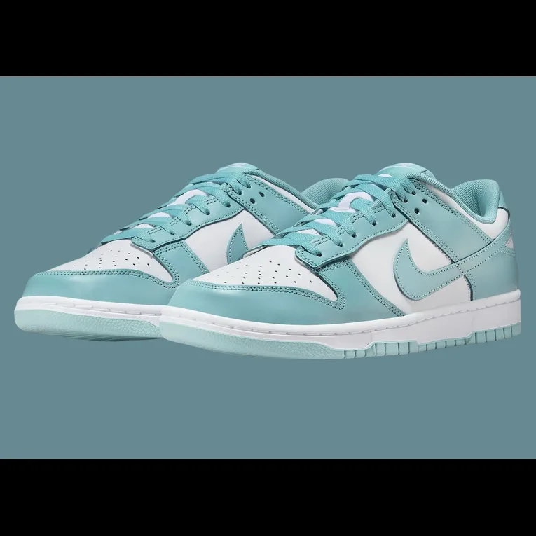 Nike Dunk Low “Denim Turquoise” Official Photos Revealed