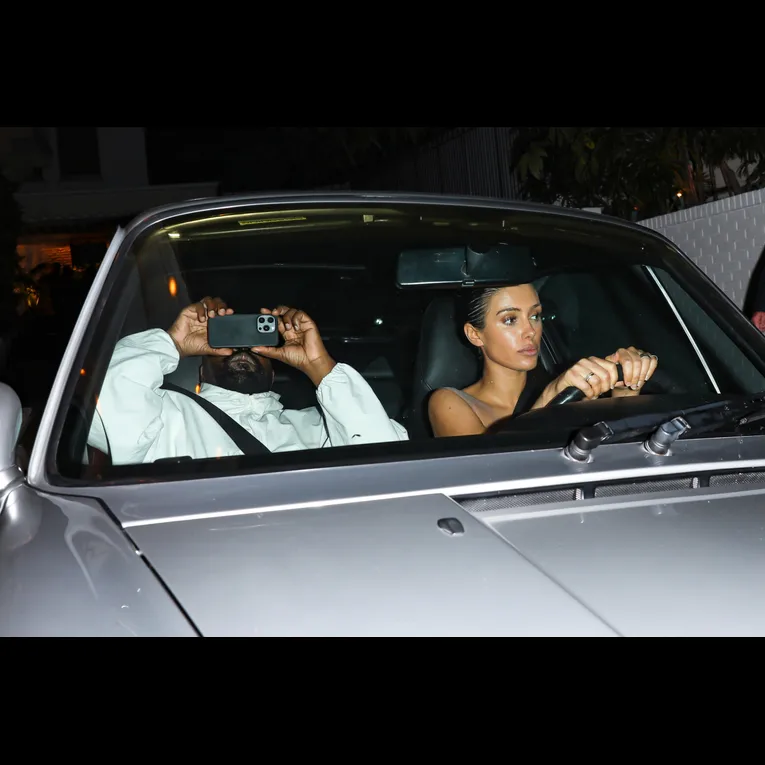 Bianca Censori & Kanye West Cloak Up For Florence Airport With Bizarre ...