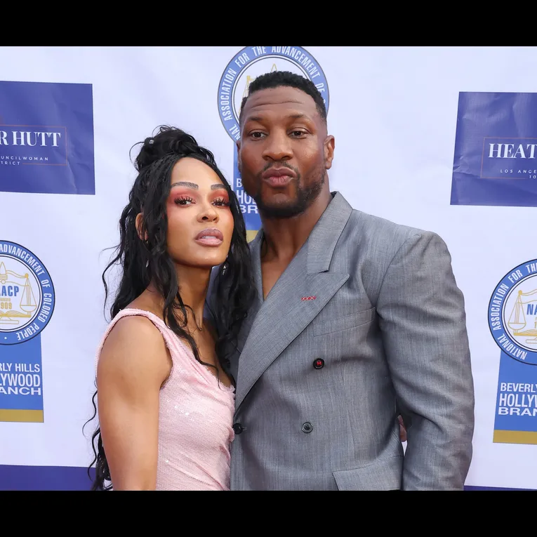 Jonathan Majors & Meagan Good Hit The Red Carpet For First Time Since ...