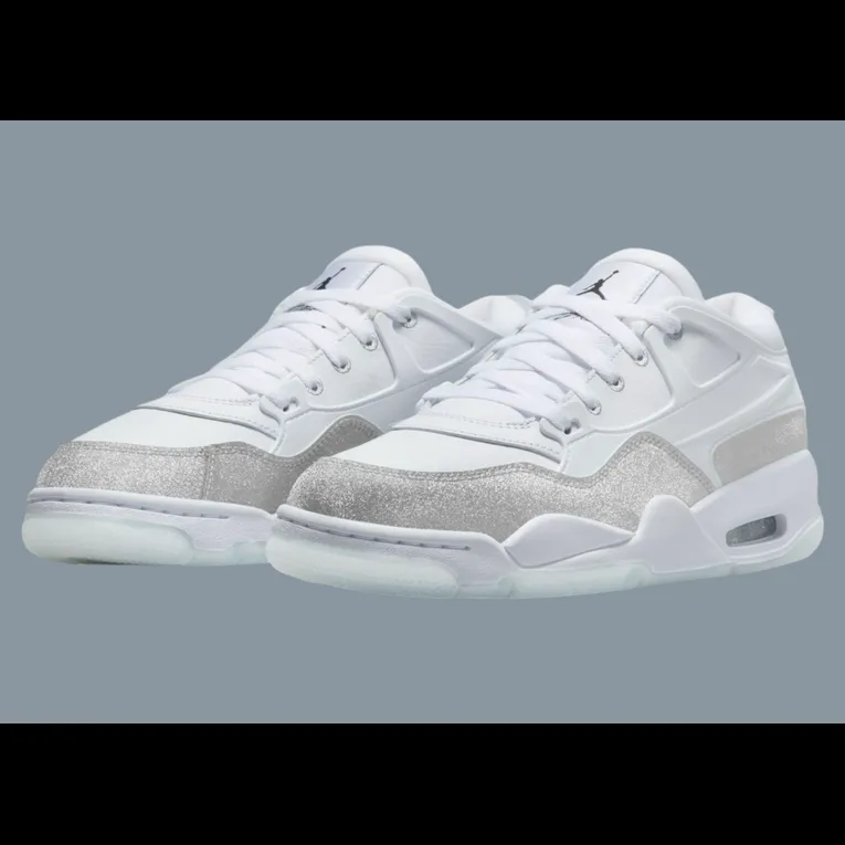 Air Jordan 4 RM “White/Metallic Silver” Gets Official Images