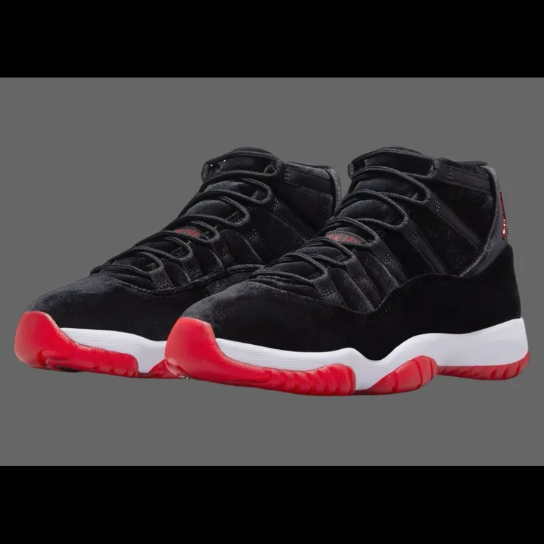 Classy Air Jordan 11 "Bred Velvet" Receives Official Photos