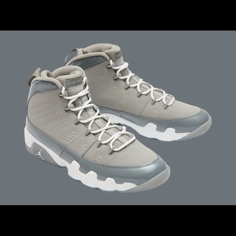 Best Look At The Air Jordan 9 “Cool Grey” Yet Just Released