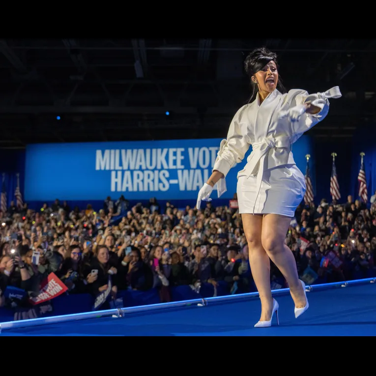 Cardi B Admits She's "So Nervous" For Election Day Results