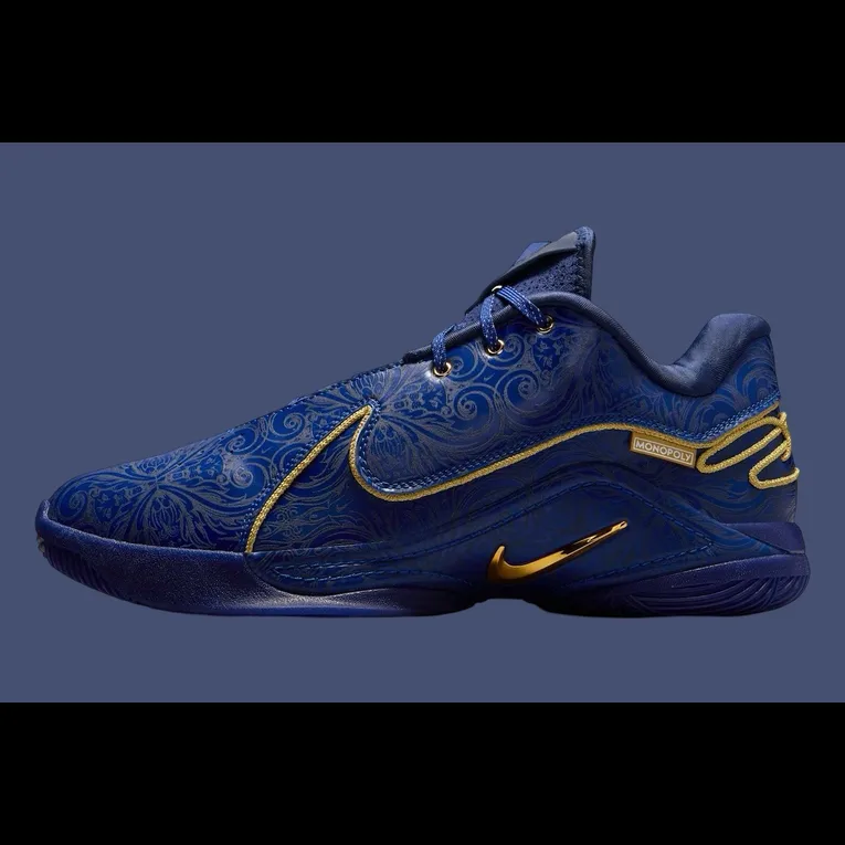 LeBron James Doubles Up With Monopoly On Nike LeBron 22 “Deep Royal Blue”