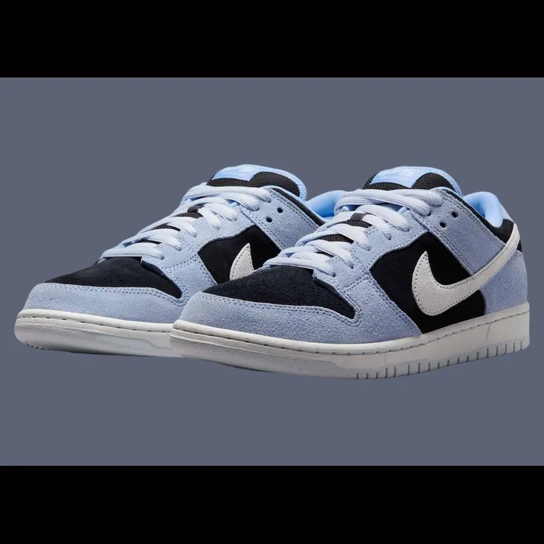 Nike SB Dunk Low Features Cool Tones With "Aluminum" Colorway